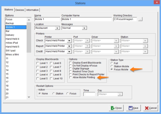Creating and Identifying Mobile Stations