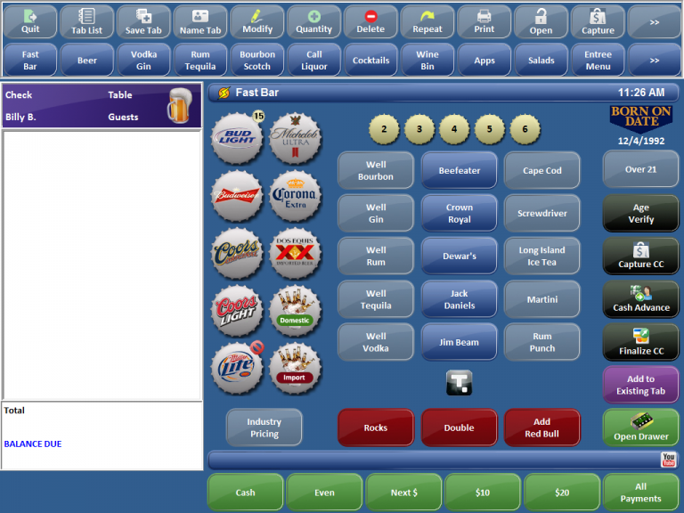 Nightclub POS | Focus POS Systems