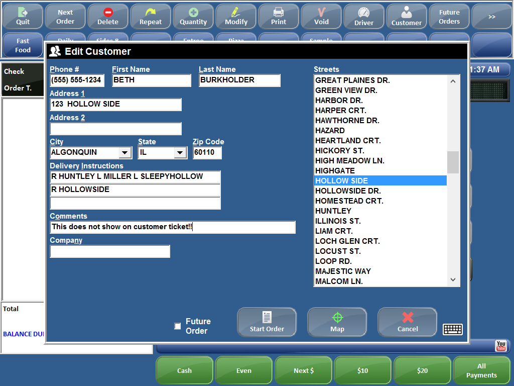 Delivery POS | Focus POS Systems