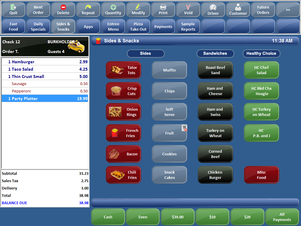Delivery POS | Focus POS Systems