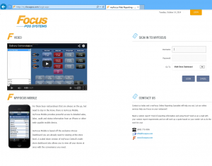myFocus Central Cloud-Based Reporting | Focus POS Systems