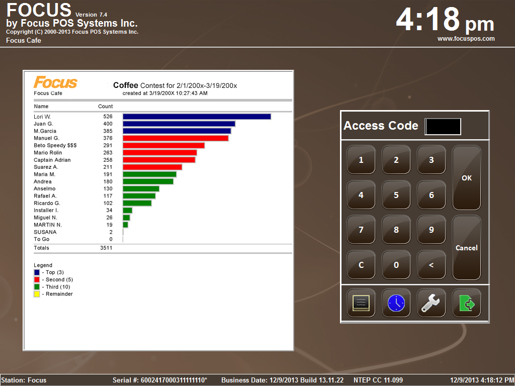 Café POS | Software for Coffee Shops | Focus POS Systems