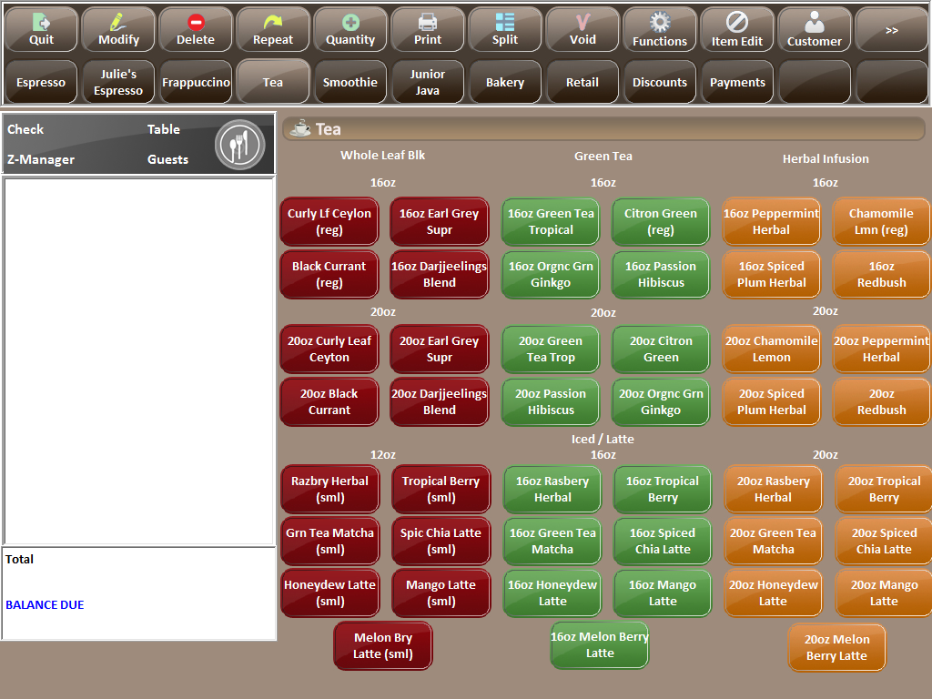 Café POS | Software for Coffee Shops | Focus POS Systems