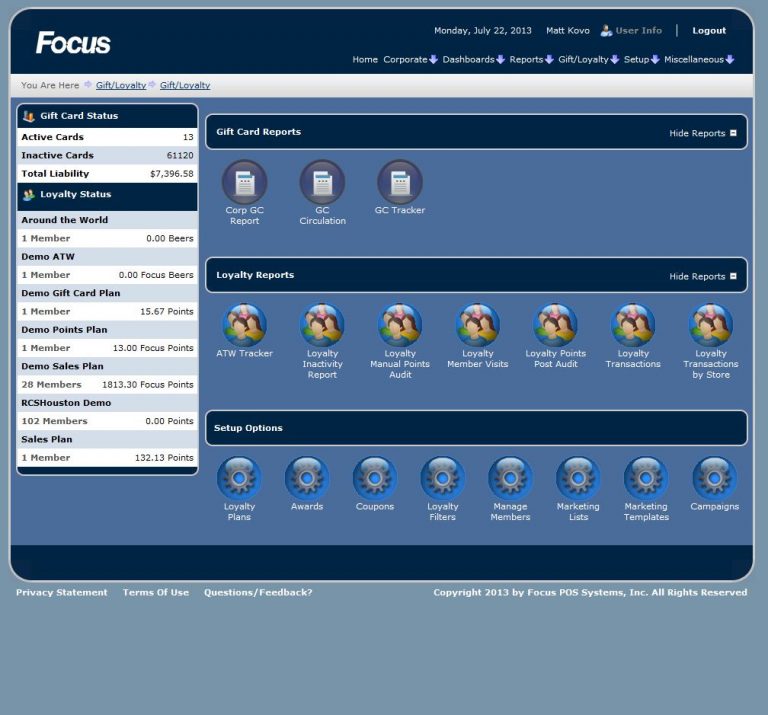 Franchise POS | Focus POS Systems