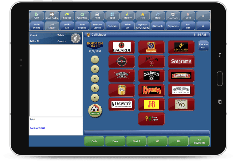 Tablet POS | Tablet Point of Sale | Focus POS